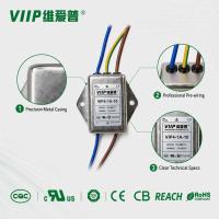 China 10A Single Phase EMI Power Line Filter VIP4-1A-10 115/250VAC High Performance EMC Filter for Industrial Equipment for sale