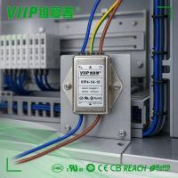 China 10A Single Phase EMI Power Line Filter VIP4-1A-10 115/250VAC High Performance EMC Filter for Industrial Equipment for sale