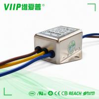 China 10A Single Phase EMI Power Line Filter VIP4-1A-10 115/250VAC High Performance EMC Filter for Industrial Equipment for sale