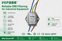 China 10A Single Phase EMI Power Line Filter VIP4-1A-10 115/250VAC High Performance EMC Filter for Industrial Equipment for sale