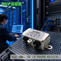 China VIP4 1A 10(10247) Single Phase Mains Filter 10A Solder Terminal Unit For Instrument Cabinet Internal Installation RoHS REACH for sale