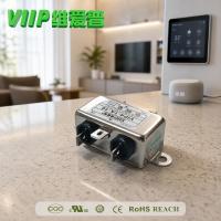 China VIP4 1A 10(10247) Single Phase Mains Filter 10A Solder Terminal Unit For Instrument Cabinet Internal Installation RoHS REACH for sale