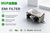 China Original VIIP VIP4 1A 10(10247) EMI RFI Filter 115 250VAC Single Phase Low Pass Filter for Electronic Devices RoHS REACH for sale