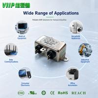 China VIP4- 1A -10(10247) EMC Power Line Filter 10A Rated Current for Automation Control Equipment RoHS REACH for sale