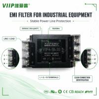 China Terminal Mount EMI Power Filter 20A Rated Current EMC Anti-interference for AC Power Supply Systems for sale