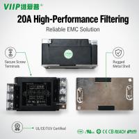 China Terminal Mount EMI Power Filter 20A Rated Current EMC Anti-interference for AC Power Supply Systems for sale