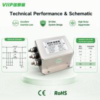 China VIIP VIP3‑31A‑30(B031SO378) Line Noise Filter Electrical Interference Reduction Module For Machinery Control Cabinet for sale