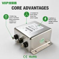 China VIIP VIP3‑31A‑10(B031Q0946) 3 Phase Insert Type EMI Power Filter RFI Suppression Filter for Servo Drive CE RoHS Certified for sale