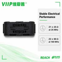 China VIIP Factory V18015FS 28mm Inner Diameter VN09 Clip Ferrite Core High Impedance Ferrite Ring For Automation Equipment Signal Cables for sale
