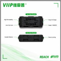 China VIIP Factory V18015FS 28mm Inner Diameter VN09 Clip Ferrite Core RoHS REACH Ferrite Ring For Heavy‑Duty Industrial Sensor Cables for sale