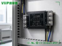 China VIP4‑1B‑20 EMI Power Line Filter 20A 115‑250VAC Terminal Block Connection Common‑Mode Differential‑Mode Noise Filter For Sensitive AC Equipment for sale