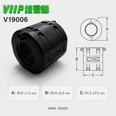 China Shenzhen VIIP V19006 Ferrite Bead Anti‑Interference Ferrite Core For Industrial Control New Energy Power Supply Cables for sale