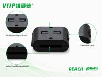 China VIIP V18019FS Soft NiZn Toroidal Ferrite Core High Impedance EMI Suppression Ring for IT-AV Equipment Power Filter Coil for sale