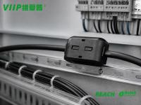 China VIIP V18019FS Soft NiZn Toroidal Ferrite Core High Impedance EMI Suppression Ring for IT-AV Equipment Power Filter Coil for sale