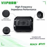 China ID19mm High Impedance Ferrite Ring Core V19001 EMI RFI Noise Suppression Soft Ferrite Toroid RoHS REACH Power Signal Cable EMC for sale