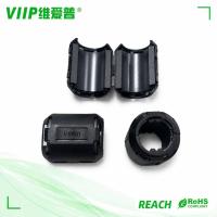 China V19001 Ni-Zn Ferrite Toroid 19mm ID 1-500MHz High Frequency EMI Noise Suppression Magnetic Core Wiring Harness EMC Solution for sale