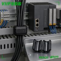 China V19001 Ni-Zn Ferrite Toroid 19mm ID 1-500MHz High Frequency EMI Noise Suppression Magnetic Core Wiring Harness EMC Solution for sale
