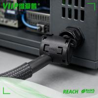 China Factory V19002 17mm Bore Soft Ni-Zn Ferrite Magnetic Ring, RoHS REACH Toroid Core for Industrial Equipment HF Noise Reduction for sale
