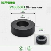 China VIIP V18050FJ Soft Ferrite Toroidal Core, Excellent EMI Suppression Ferrite Ring for Filter Circuits, Low Loss Magnetic Core for Electronic Noise Reduction for sale