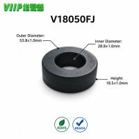 China V18050FJ Soft Ferrite Toroidal Core From Shenzhen VIIP, RoHS REACH Compliant Magnetic Ring, Uniform Density Ferrite Core For Mass Production for sale