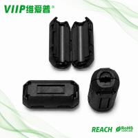 China VIIP V18029 Clip-on Ferrite Core 6mm Hole, RoHS REACH Certified EMC Anti-Interference Magnetic Core for Cable Noise Filter for sale