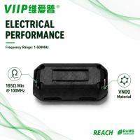China Factory Supply V18029 Snap-on Ferrite Core 6mm ID, VN09 Material EMI Noise Filter Magnetic Core for Electronic Cables for sale