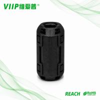China Factory Supply V18029 Snap-on Ferrite Core 6mm ID, VN09 Material EMI Noise Filter Magnetic Core for Electronic Cables for sale
