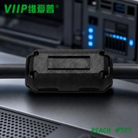 China Factory Supply V18029 Snap-on Ferrite Core 6mm ID, VN09 Material EMI Noise Filter Magnetic Core for Electronic Cables for sale