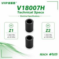 China V18007H EMI Suppression Ferrite Core High Freq Noise Filter for Consumer Electronics Signal Cables Power Adapters RoHS REACH for sale