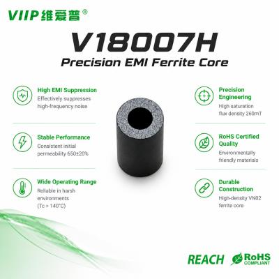 China V18007H EMI Suppression Ferrite Core High Freq Noise Filter for Consumer Electronics Signal Cables Power Adapters RoHS REACH for sale