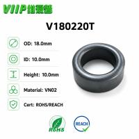 China V180220T Black Ferrite Magnetic Toroidal Core EMC Filter Core For Power Cable Noise Reduction for sale