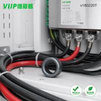 China V180220T Black Ferrite Magnetic Toroidal Core EMC Filter Core For Power Cable Noise Reduction for sale