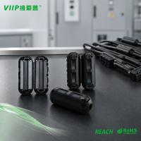 China VIIP V18023 Snap-Type EMI Ferrite Core with 6.8mm ID Nickel-Zinc Soft Ferrite (VN09) RoHS REACH Compliant for Industrial Wiring Harness Noise Damping for sale