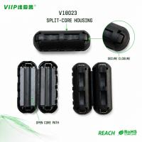 China VIIP V18023 Snap-Type EMI Ferrite Core with 6.8mm ID Nickel-Zinc Soft Ferrite (VN09) RoHS REACH Compliant for Industrial Wiring Harness Noise Damping for sale