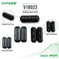 China VIIP V18023 6.8mm Nickel-Zinc Soft Ferrite Clip-on Ferrite Core for 1-500 MHz EMC Noise Suppression for sale