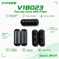 China VIIP V18023 6.8mm Nickel-Zinc Soft Ferrite Clip-on Ferrite Core for 1-500 MHz EMC Noise Suppression for sale