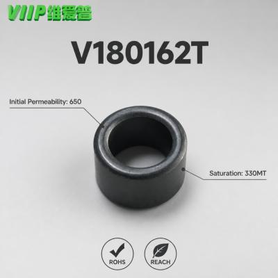 China V180162T Round Ferrite Magnetic Core High Permeability Ring For EMI Noise Reduction for sale