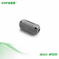 China VIIP V18024 Clip-on Ferrite Core with 6.3mm Cable Opening VN09 Nickel-Zinc Soft Ferrite for 1-500 MHz EMC Noise Suppression for sale