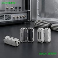 China VIIP V18024 Clip-on Ferrite Core with 6.3mm Cable Opening VN09 Nickel-Zinc Soft Ferrite for 1-500 MHz EMC Noise Suppression for sale