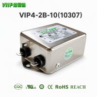China VIIP Original VIP4‑2B‑10(10307) EMI Power Line Filter 10A 250VAC Noise Suppressor For Communication Electronics for sale