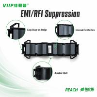China V18018 Snap on Ferrite Core 15mm Cable Hole EMI Suppression Magnetic Core Anti-Interference Ferrite Core for Wiring Harness for sale