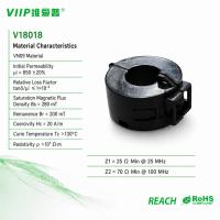 China V18018 Anti-Interference  15mm Cable Opening Snap Type NiZn Ferrite Core EMC Noise Suppressor for Electronic Equipment for sale