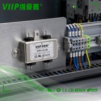 China Single-phase EMI RFI Power Filter VIP4-1A-06(10243) 6A 115/250VAC 50-60Hz AC Noise Purification Line Filter for Power System for sale