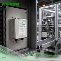 China B042Q0702 VIP4-2B-10 Dual Stage EMI Power Filter 10A 115/250VAC Noise Attenuation for Industrial Automation CNC Machine Tools for sale