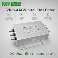 China 50A EMI Filter VIP5-4AG5-50-S (30004) Industrial Power Line Noise Filter for Automation Control System for sale