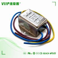 China VIP4-1A-06 VIIP AC EMI Power Filter 6A 115/250VAC Lead-wire Type Panel Mount Noise Suppression Filter for Industrial Devices for sale