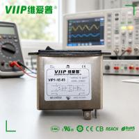 China 3A 115-250VAC EMI Power Filter VIP1-1E-03(B011X0752) 3-in-1 IEC Socket With Fuse Switch AC Line EMC Noise Filter for sale