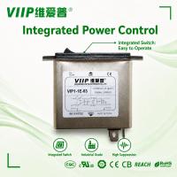 China 3A 115-250VAC EMI Power Filter VIP1-1E-03(B011X0752) 3-in-1 IEC Socket With Fuse Switch AC Line EMC Noise Filter for sale