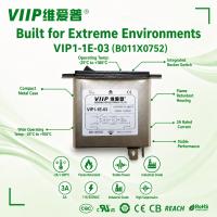 China 3A 115-250VAC EMI Power Filter VIP1-1E-03(B011X0752) 3-in-1 IEC Socket With Fuse Switch AC Line EMC Noise Filter for sale