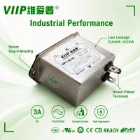 China 3A 115-250VAC EMI Power Filter VIP1-1E-03(B011X0752) 3-in-1 IEC Socket With Fuse Switch AC Line EMC Noise Filter for sale